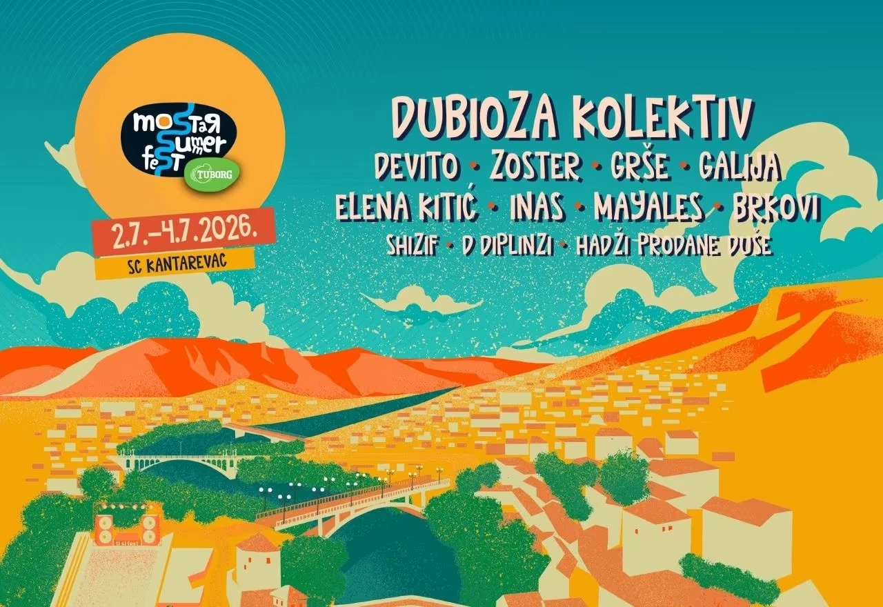 Mostar Summer Fest 2026. dovodi najveća imena regije | Dnevni.ba
